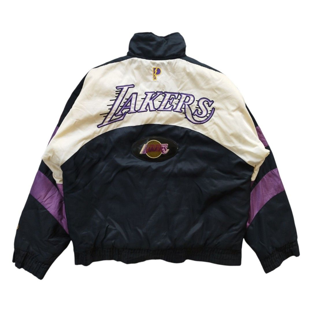 VINTAGE PRO PLAYER LOS ANGELES LA LAKERS NBA PUFFER JACKET, Men's ...