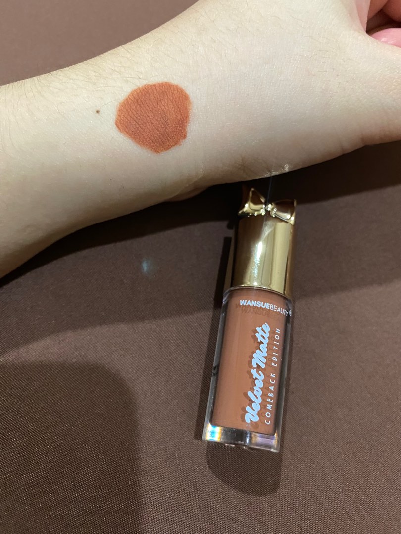 wansue lipmatte pretzel new edition, Beauty & Personal Care, Face ...