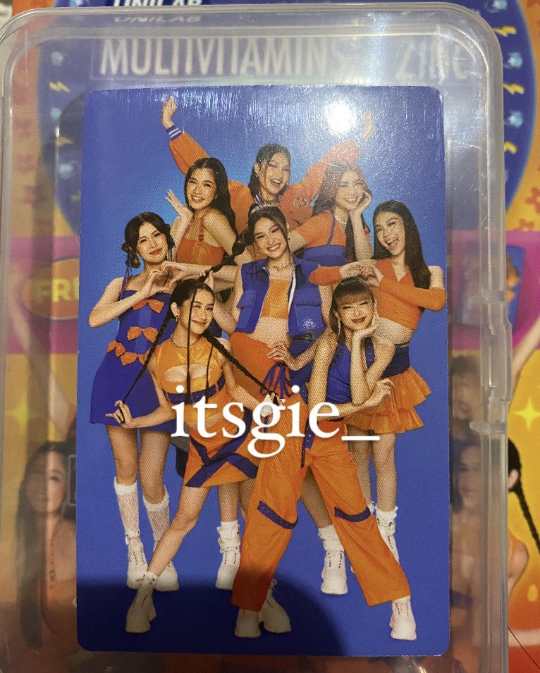 WTS BINI X ENERVON (GROUP OT8), Hobbies & Toys, Memorabilia ...