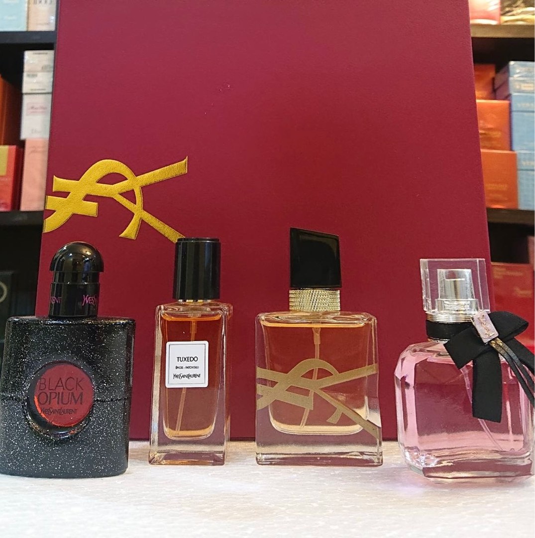 YSL Set 4in1 authentic US tester perfume, Beauty & Personal Care ...