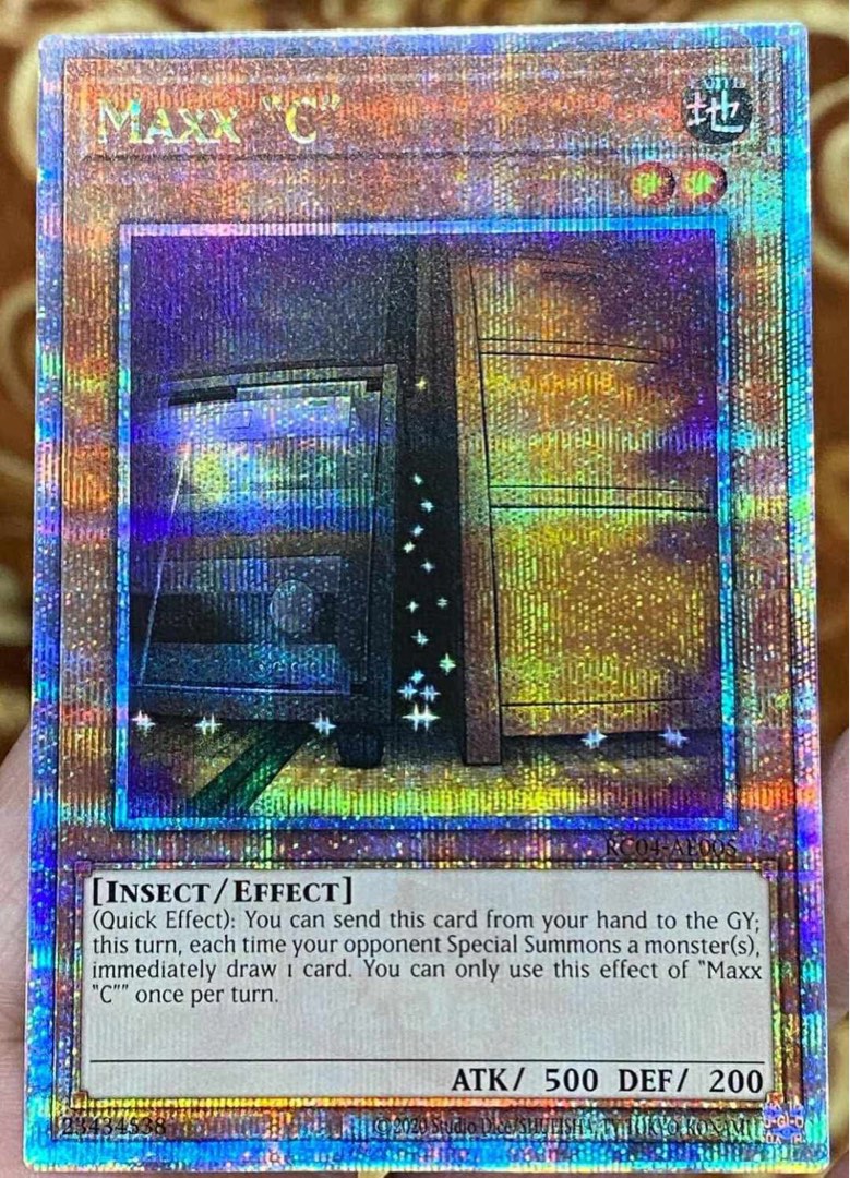 Yugioh Maxx C QCSE RC04, Hobbies & Toys, Toys & Games on Carousell