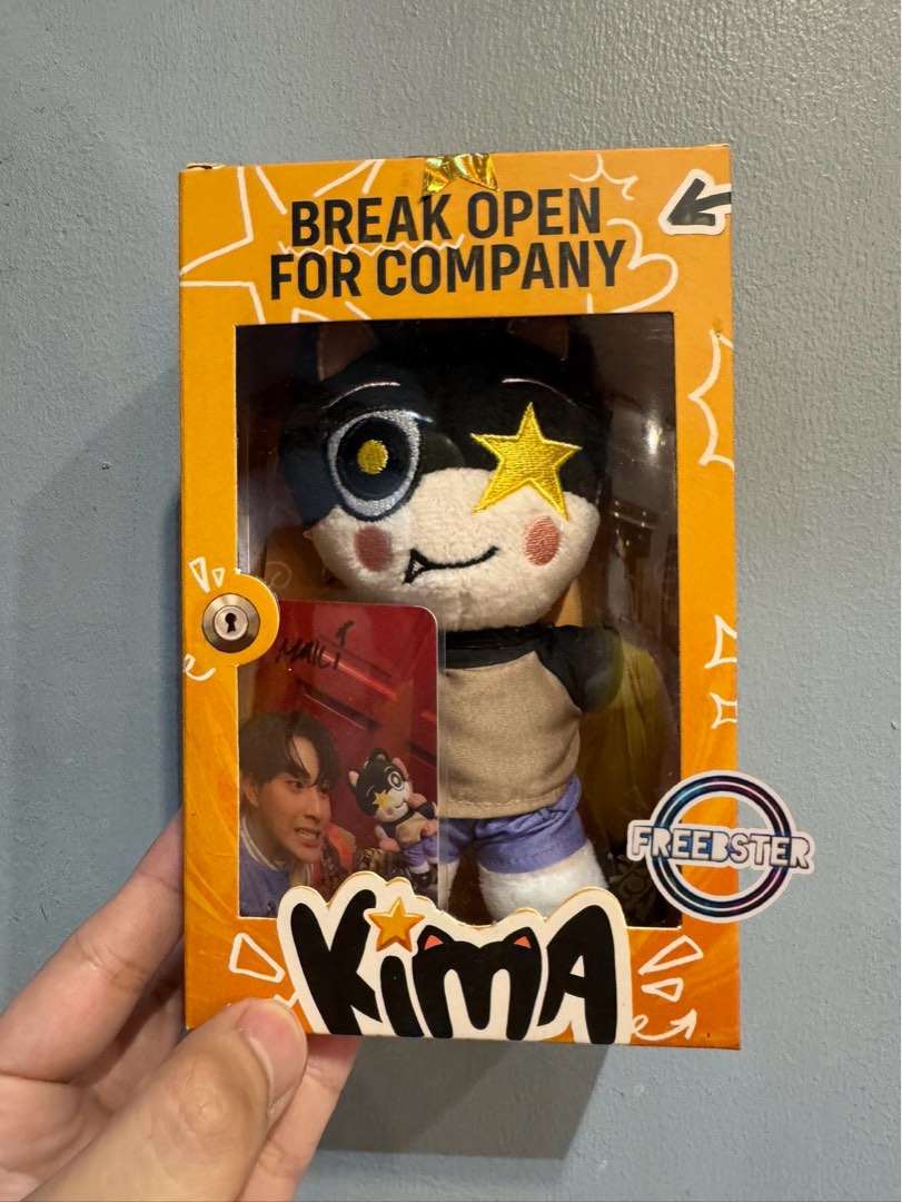 [100% Original] Kima Plush Doll (Maki Doll) Maki Photocard SIGNED ...