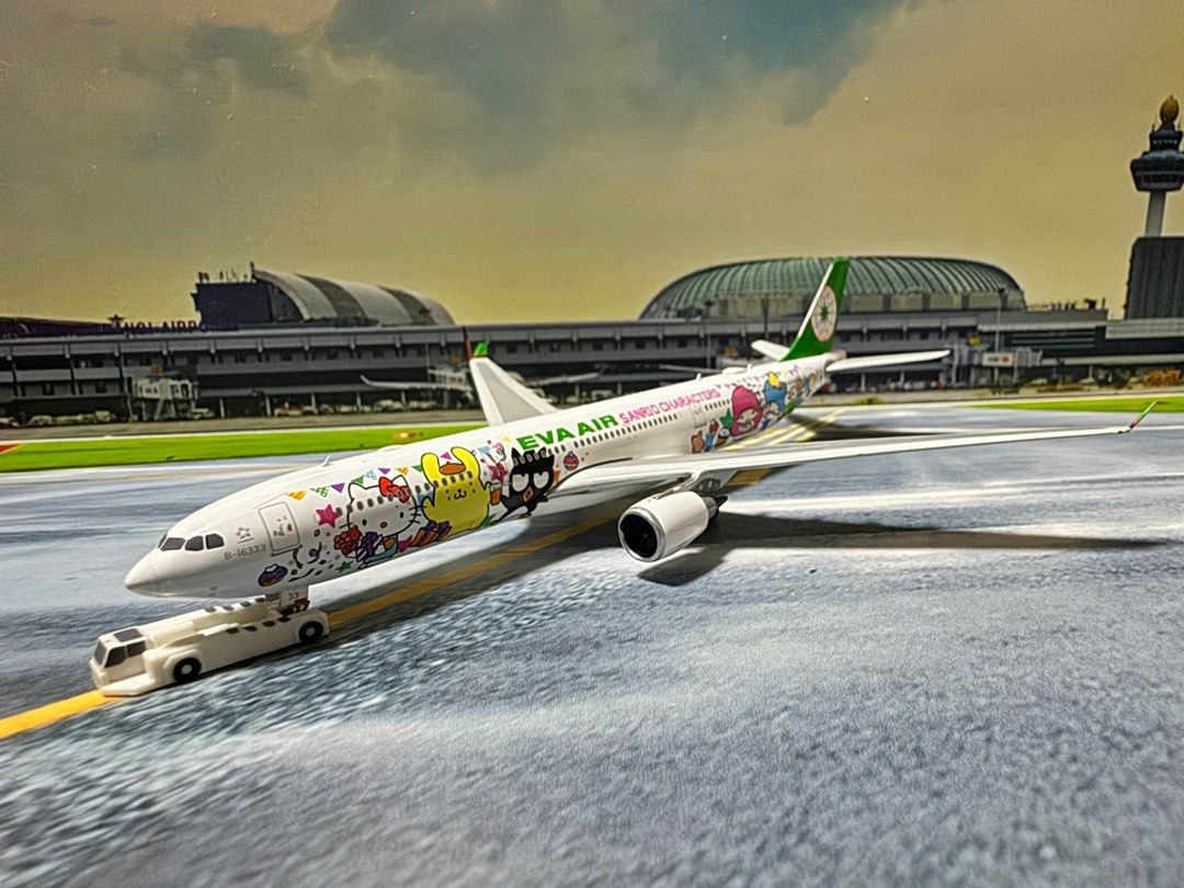 1/400 EVA Air A330-300 Sanrio Characters Livery, Hobbies & Toys, Toys ...