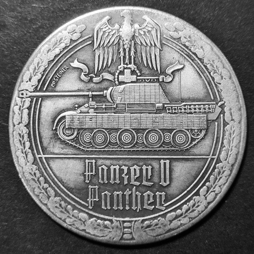 1939/43 GERMANY BUILDING OF THE ATLANTIC WALL WW2 COMMEMORATIVE COIN ...