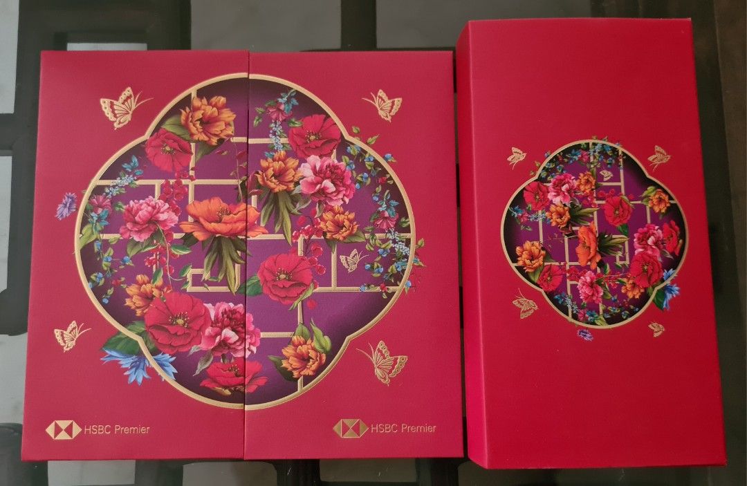 20 pcs HSBC Premier 2025 Red Packet / Sampul Duit Raya, Hobbies & Toys ...