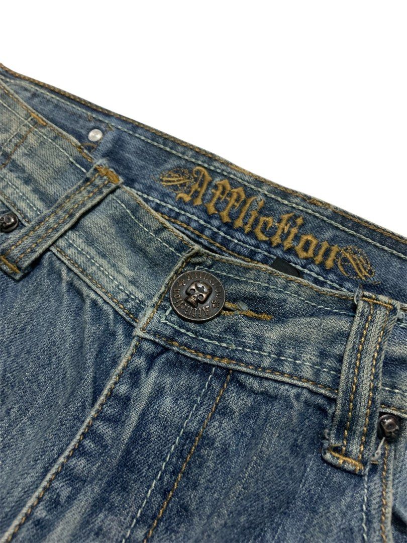 [35] Affliction Jorts Baggy Jeans LIKE SOUTHPOLE JNCO FUBU SOHK DOG ...
