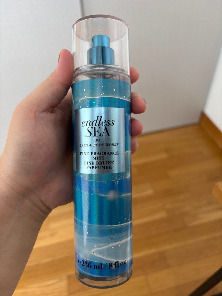 (85% left) Bath & Body Works endless sea fragrance mist, Beauty ...