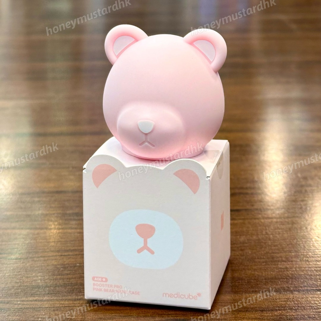 門市全新現貨!! Medicube AGE-R Booster Pro 機頭保護套 pink bear（配件）, 美容＆個人護理, 健康及美容 ...