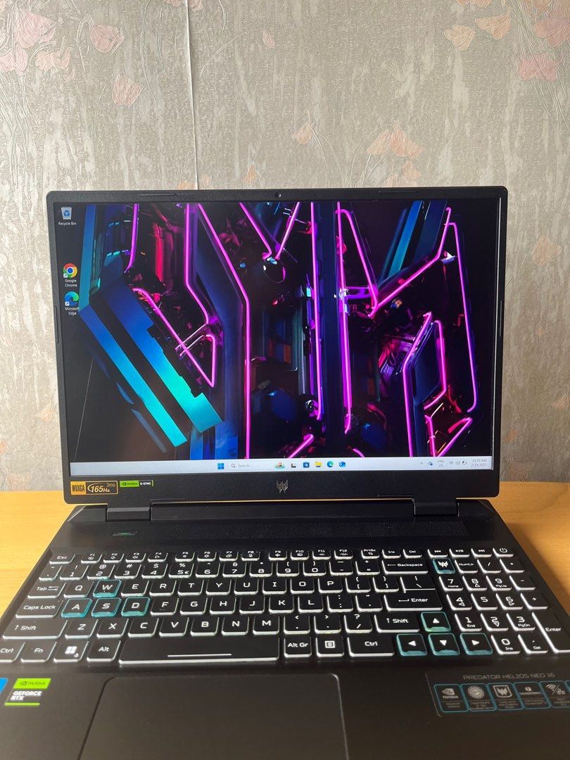 Acer Predator Helios Neo 16 16gb RTX 4050 i5 13th gen 512ssd gaming ...