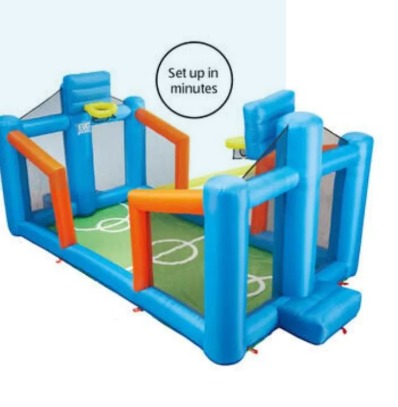 ALDI's Big Air Inflatable Basketball Court 220 Volts, Babies & Kids ...