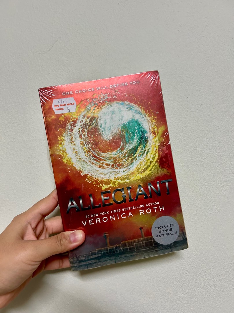 Allegiant by Veronica Roth (Divergent #3), Hobbies & Toys, Books ...