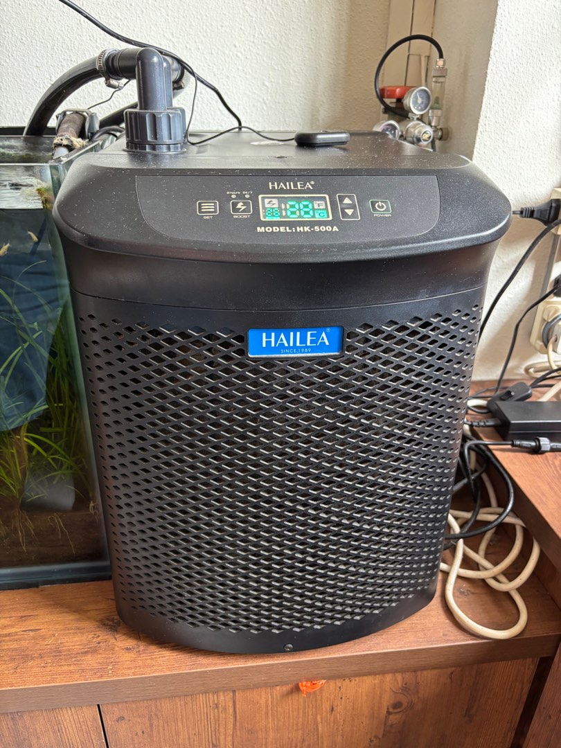 Fish tank AQUARIUM HAILEA HK-500A CHILLER, Pet Supplies, Homes & Other ...