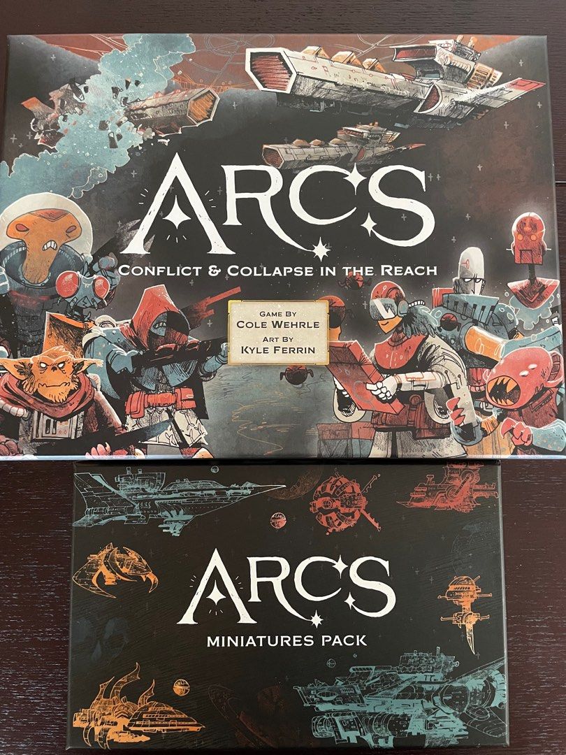 Arcs bundle (with Leaders and Lore plus miniatures set), Hobbies & Toys ...