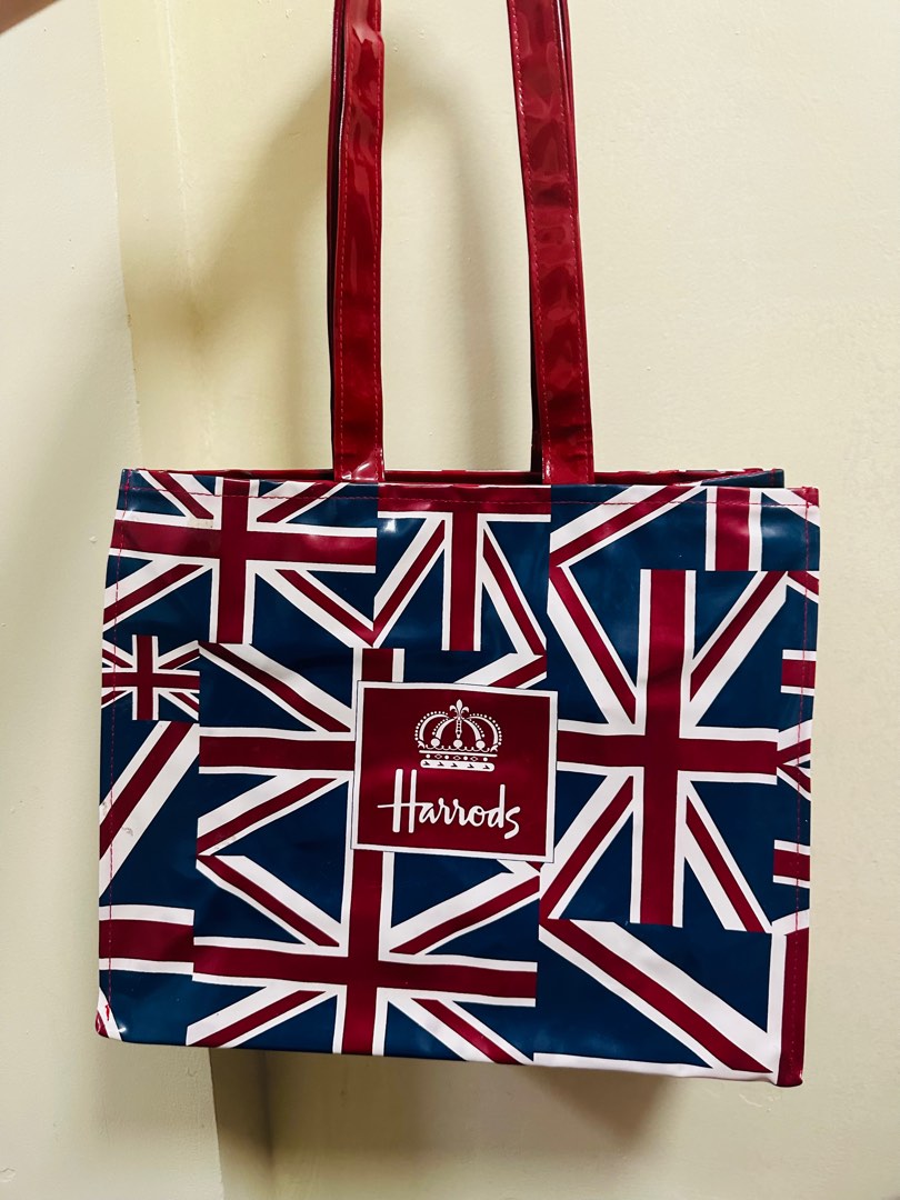 Authentic Harrods Tote bag, Women's Fashion, Bags & Wallets, Tote Bags ...