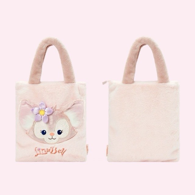 AUTHENTIC Shanghai Disney LinaBell Book Bag Duffy and Friends Fluffy ...