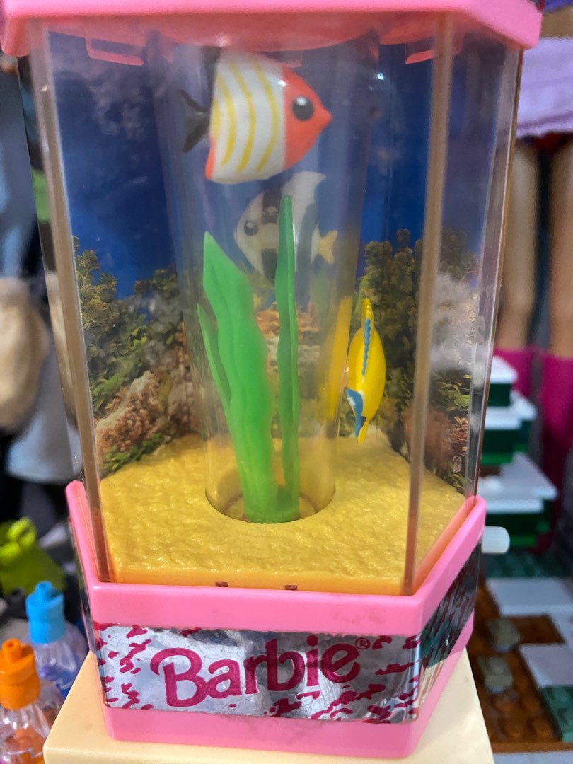 Barbie aquarium with table, Hobbies & Toys, Memorabilia & Collectibles ...