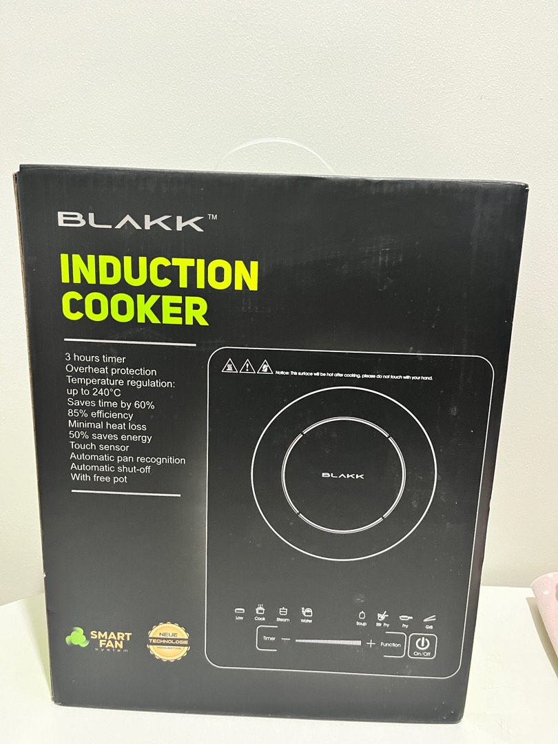 BLAKK INDUCTION COOKER (BRAND NEW), TV & Home Appliances, Kitchen ...
