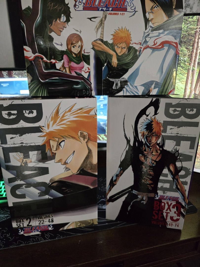 Bleach Manga Box Set 1 - 3, Hobbies & Toys, Books & Magazines, Comics ...