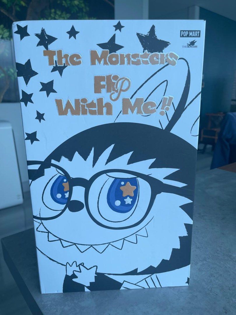 [BNIB] POPMART Labubu The Monsters Flip With Me Series Big Doll ...