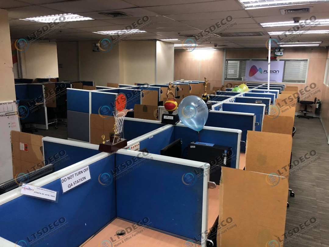 CALL CENTER WORKSTATION WITH CUBICLE | OFFICE PARTITION | OFFICE ...