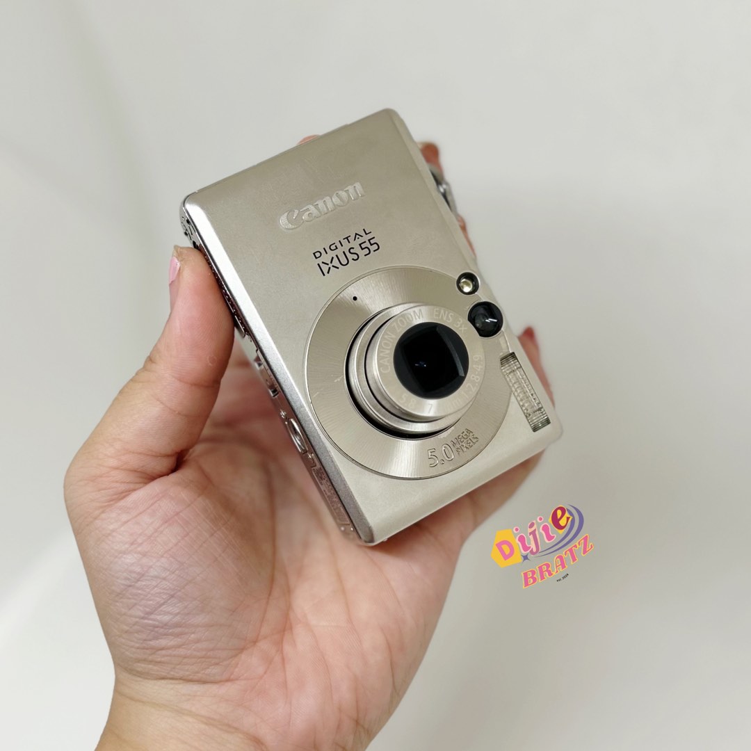 Canon Digital Ixus 55 Digicam Digital Camera, Photography, Cameras on ...