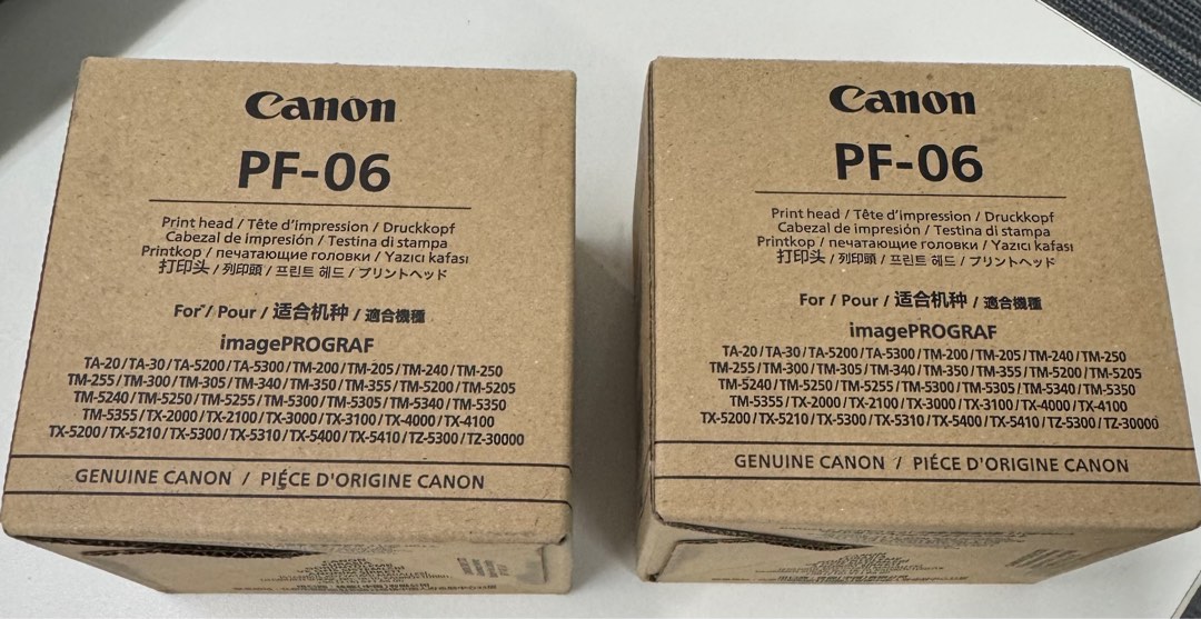 CANON PF-06 Print Head, Computers & Tech, Printers, Scanners & Copiers ...