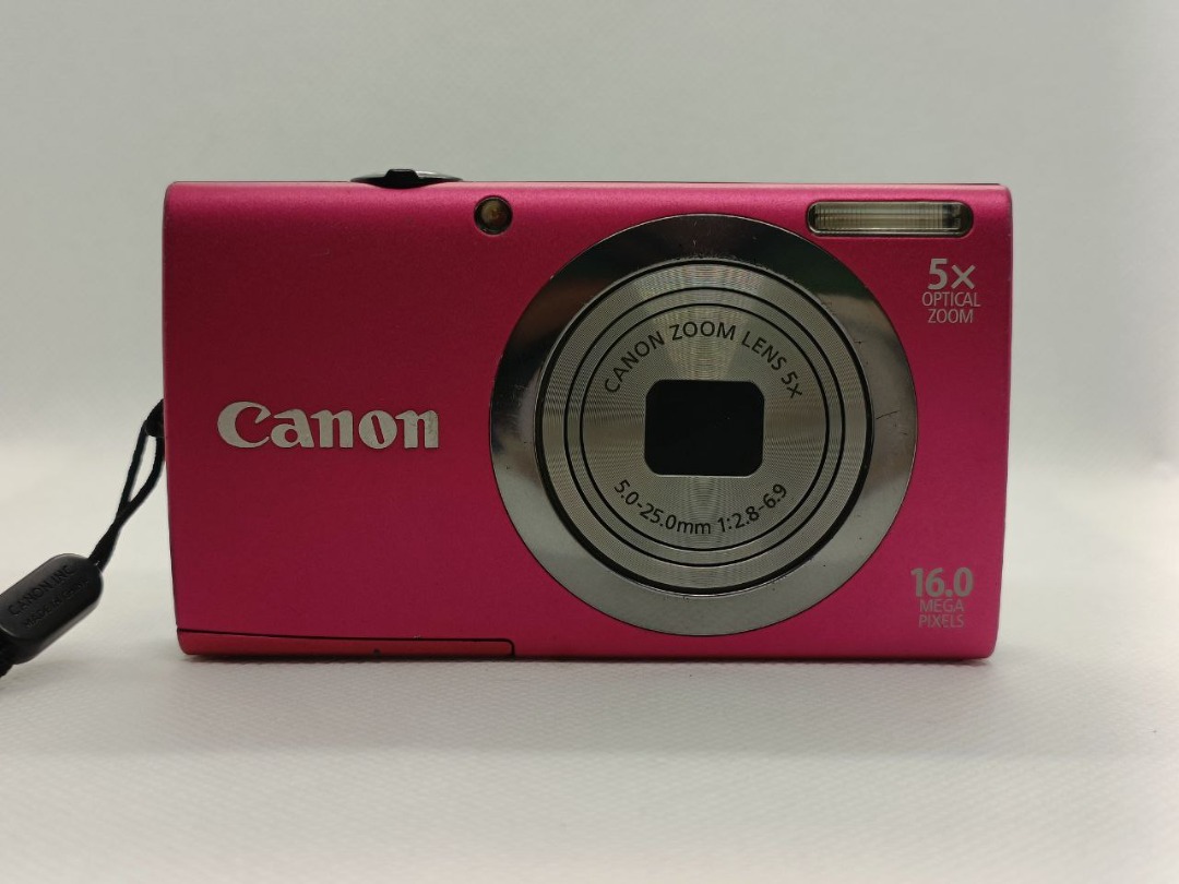 Canon PowerShot A2300 (Pink) Digital Camera, Photography, Cameras on ...