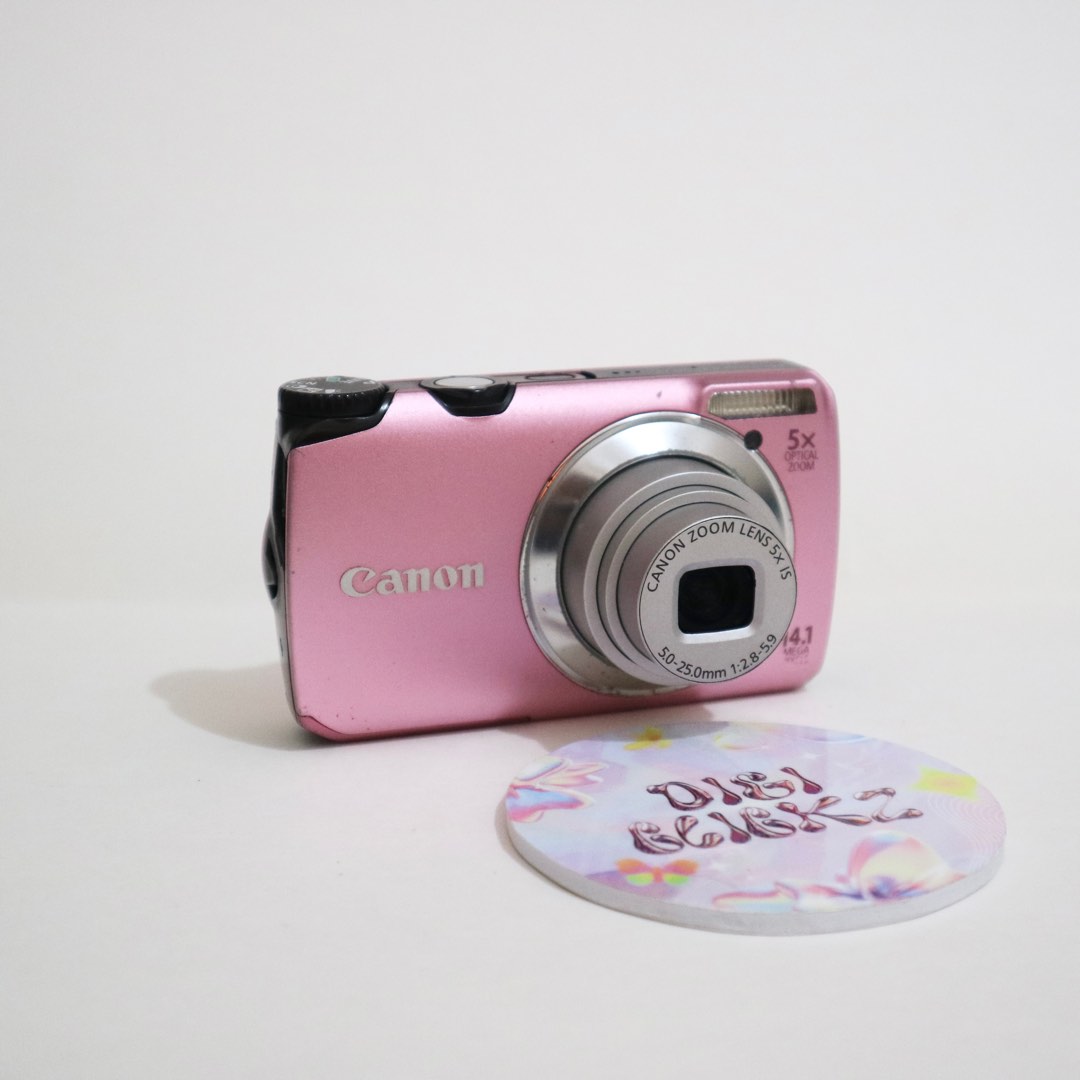 Canon Powershot A3200 IS (Pink) | Digital Camera | Digicam | Camera ...