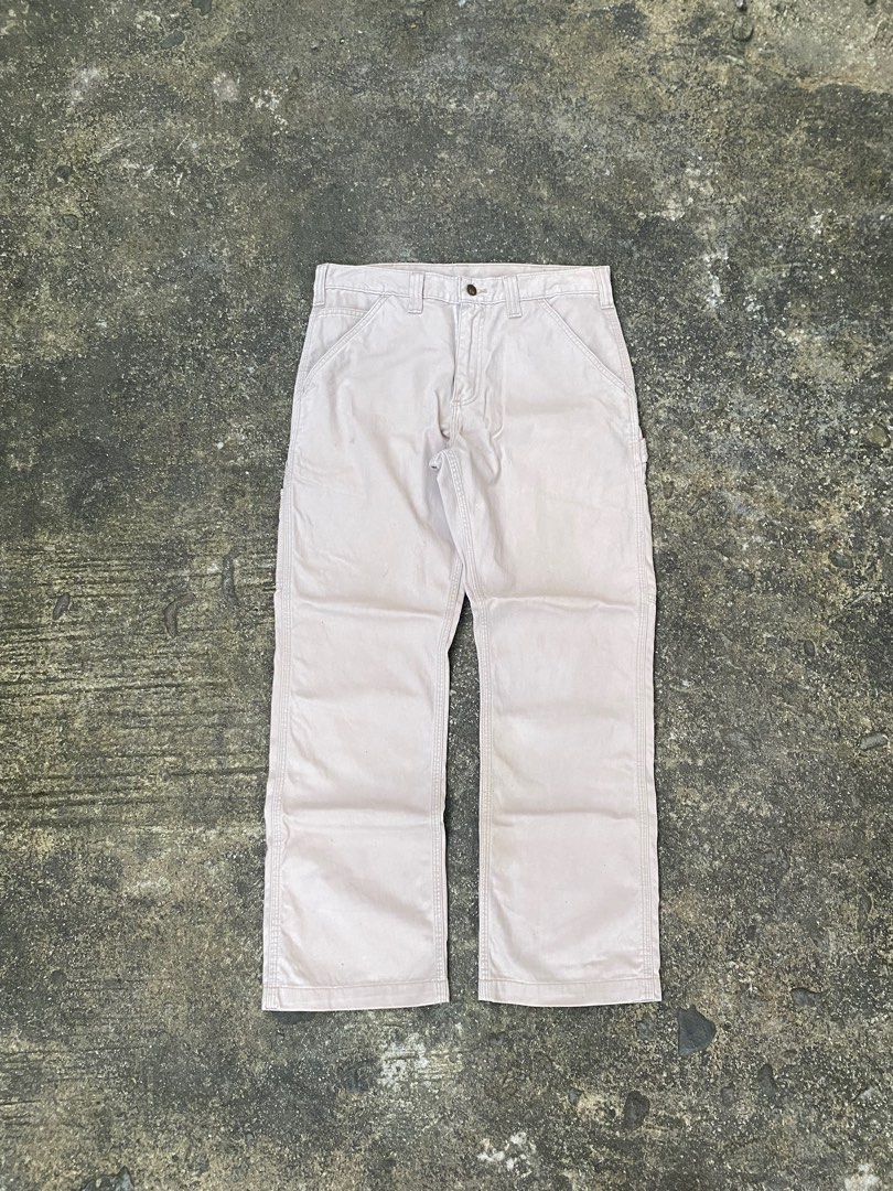 Carhartt B324-FDK Washed Twill Carpenter Pants "Relaxed Fit", Men's ...