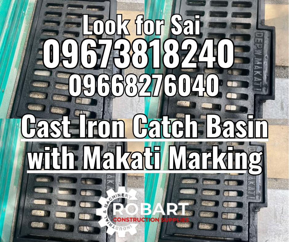 Cast Iron Catch Basin with Makati Marking, Everything Else, Looking For ...
