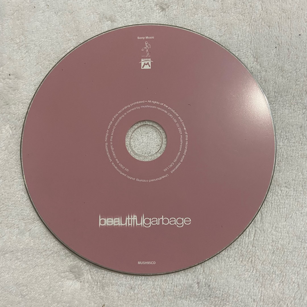 CD Garbage - Beautiful Garbage Album (CD only), Hobbies & Toys, Music ...