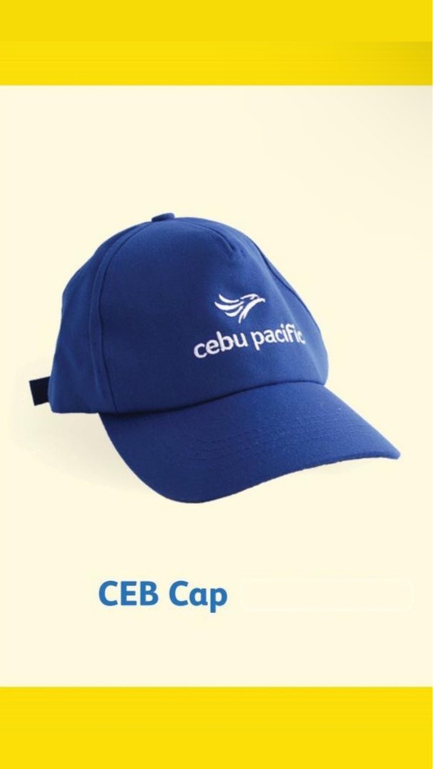 CEB Cap Cebu Pacific Souvenir, Men's Fashion, Watches & Accessories ...