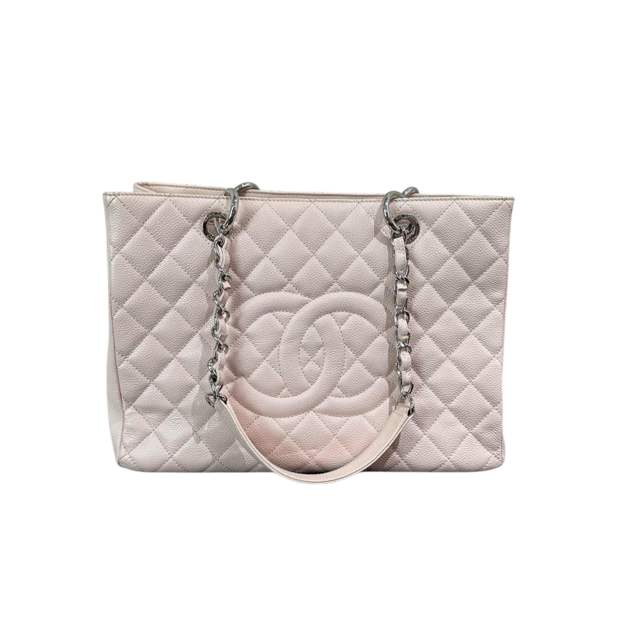 Chanel GST Grand Shopping Tote in Pink Caviar, Luxury, Bags & Wallets ...