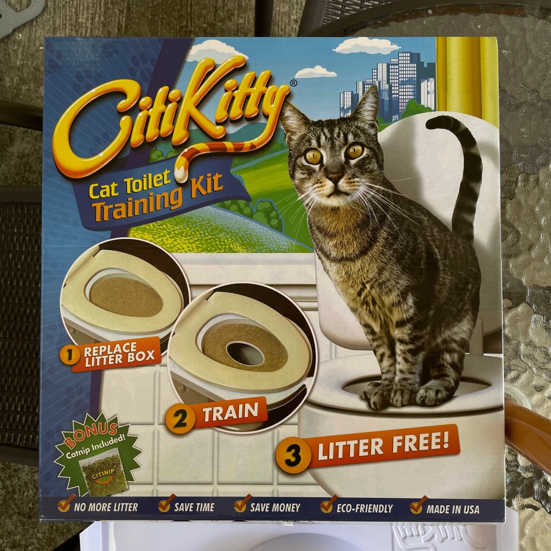 Citi Kitty Cat Toilet Training Kit, Pet Supplies, Homes & Other Pet ...
