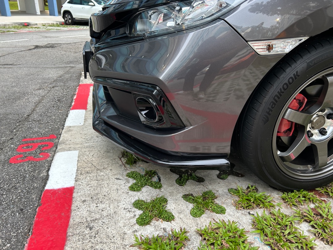Honda Civic FC5 Front Lip , Car Accessories, Accessories on Carousell