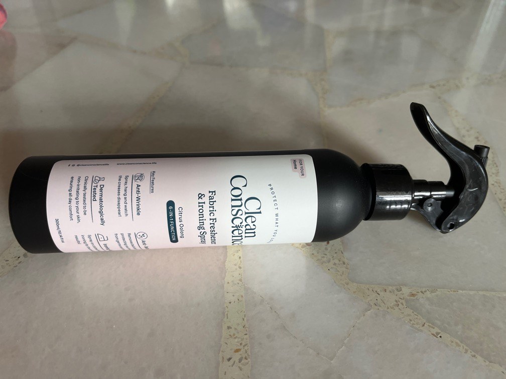 Clean conscience Fabric Freshener & Ironing Spray in Citrus oolong ...