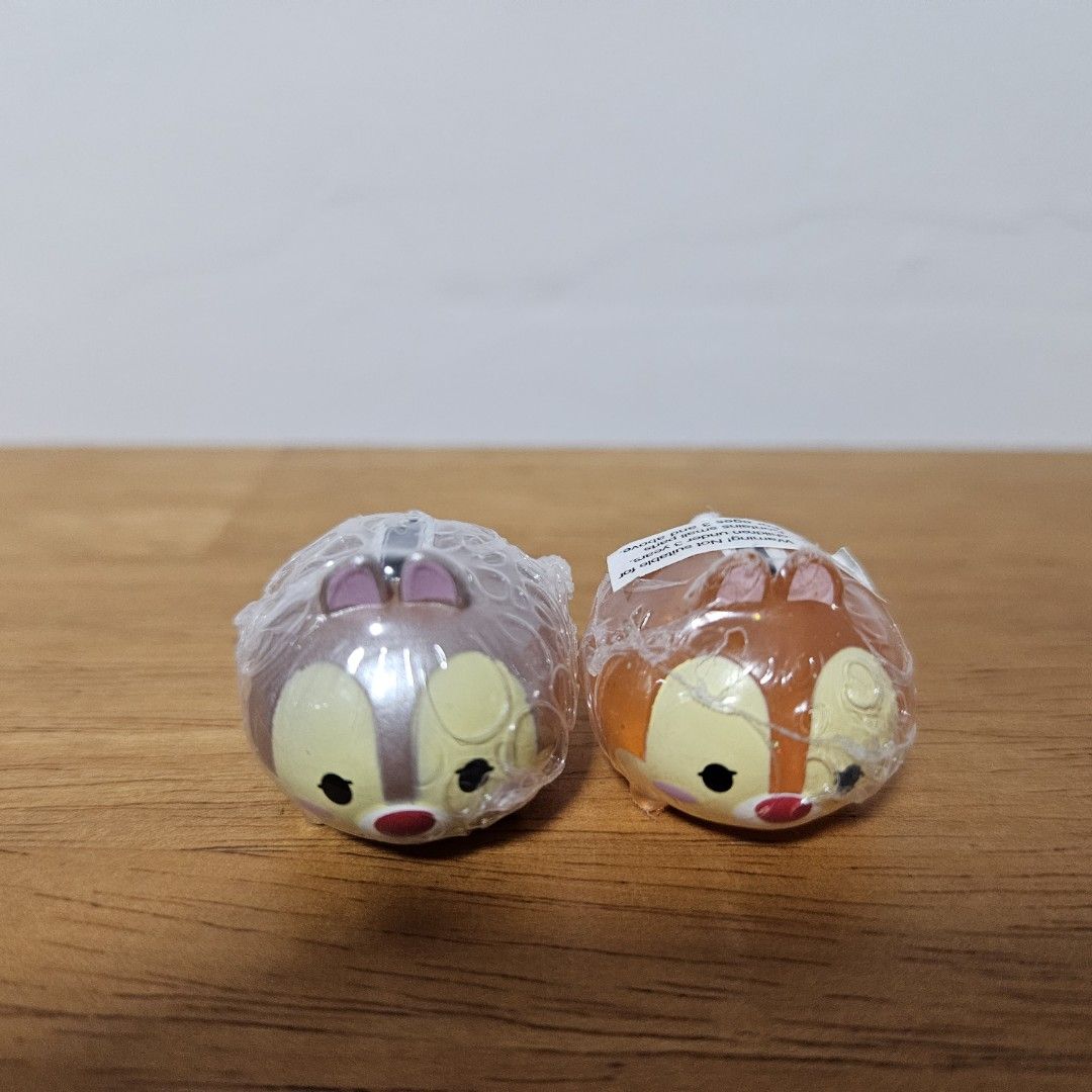 (2 for $5) CPCM Disney Tsum Tsum Dale (Red Nose) Mini Figurine (Coloured + Translucent) Bundle ...