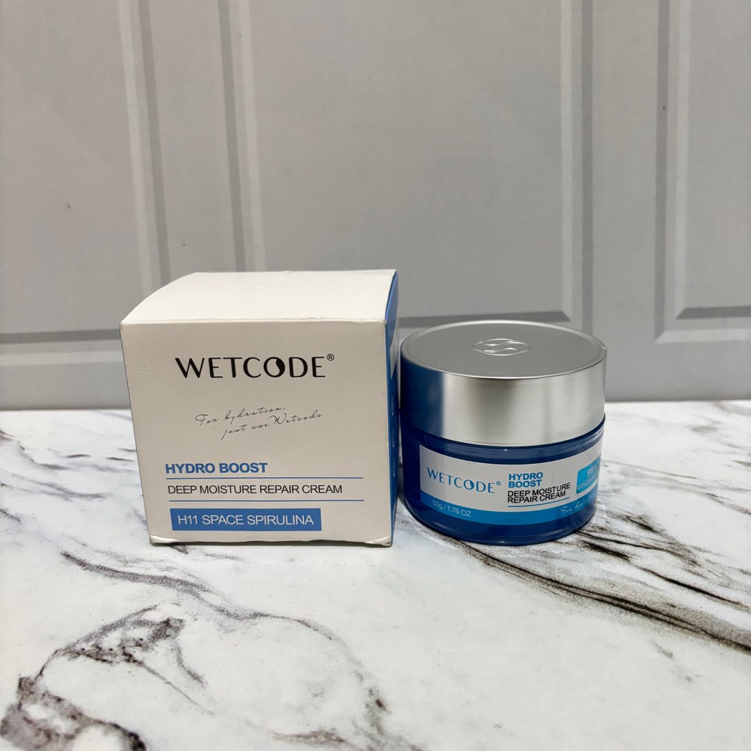 Cream Pelembab Wajah Spirulina Ceramide Moisturizer Repair Skin barrier / WETCODE Repair Cream ...