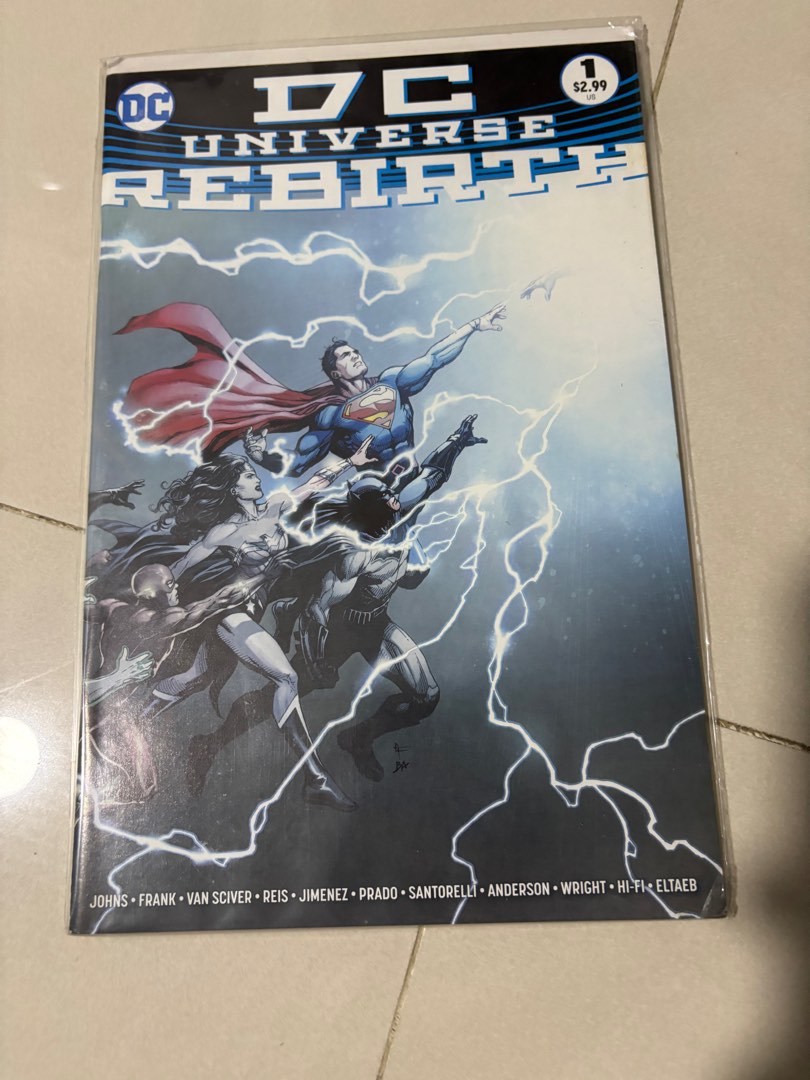 Dc Rebirth one shot comic #1, Hobbies & Toys, Books & Magazines, Comics ...