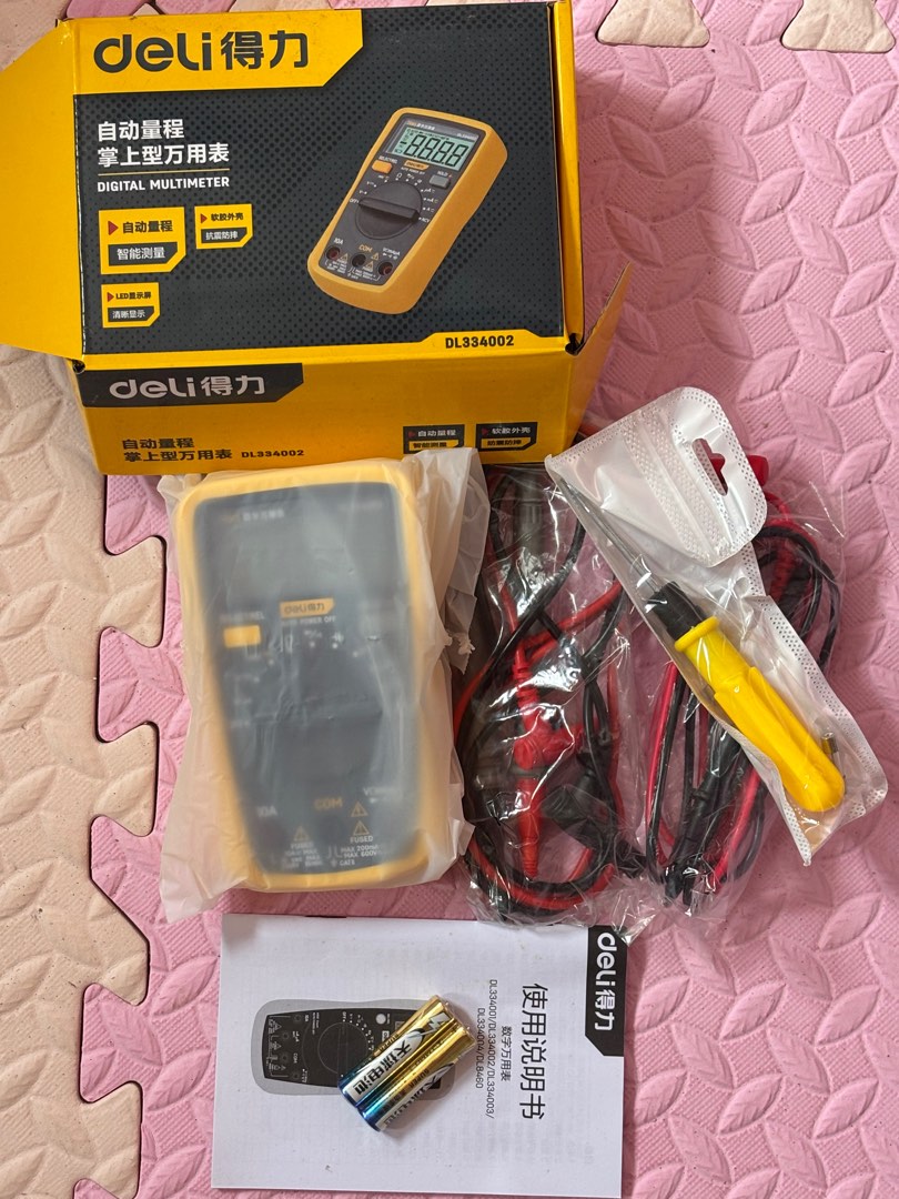 deli multimeter, Computers & Tech, Parts & Accessories, Cables ...