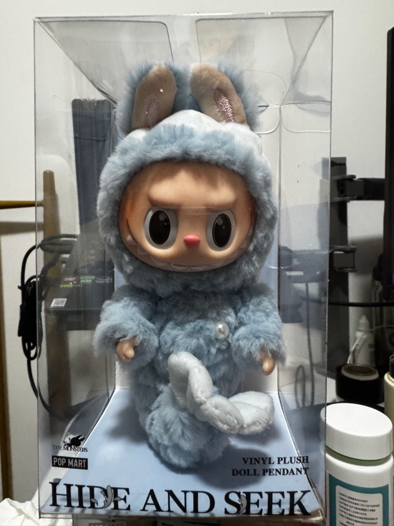 [Dent/Crack] Labubu Hide and seek & Fall in Wild Plush Pendant, Hobbies ...