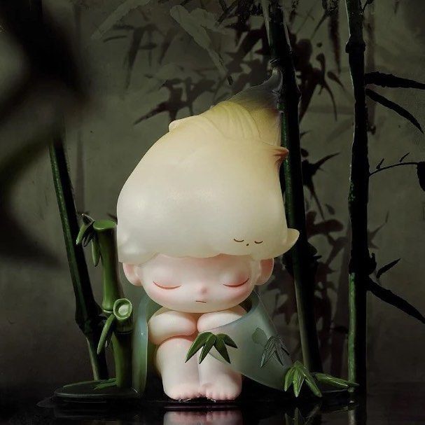 DIMOO Stories in the cup series (Ink bamboo painting), Hobbies & Toys ...