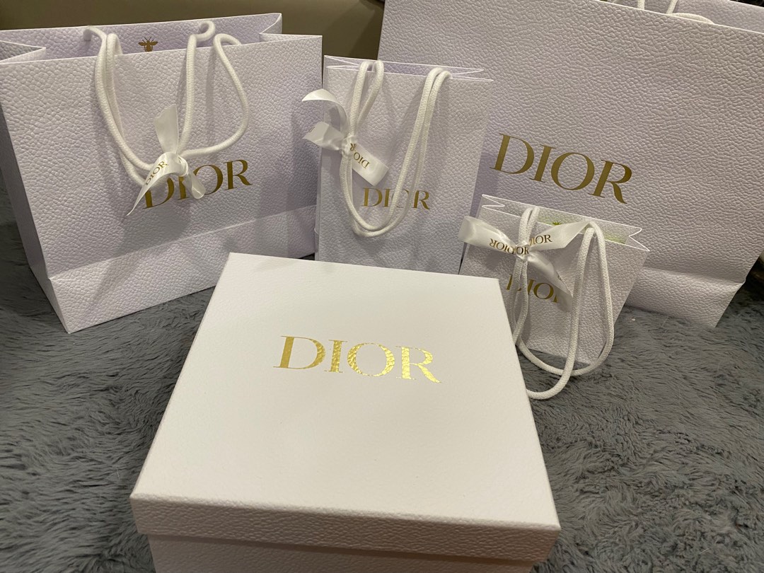Dior Gift Box and Paper Bag, Women's Fashion, Jewelry & Organisers ...