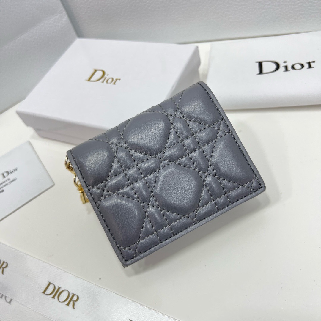 Dior Mini Lady Dior Wallet, Luxury, Bags & Wallets on Carousell
