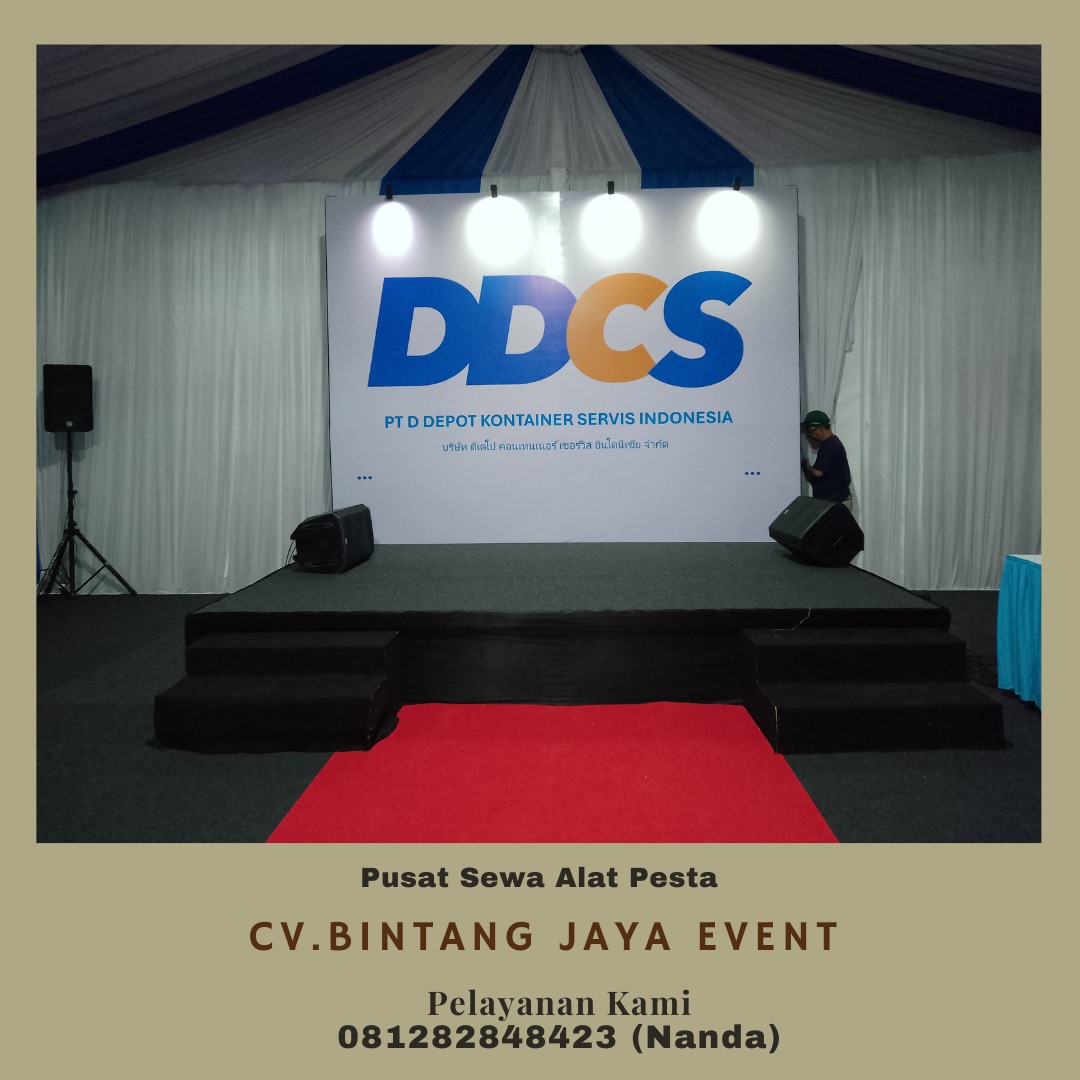 Disewakan Backdrop Dan Lampu Sorot Custom Harga Terbaik Jakarta ...