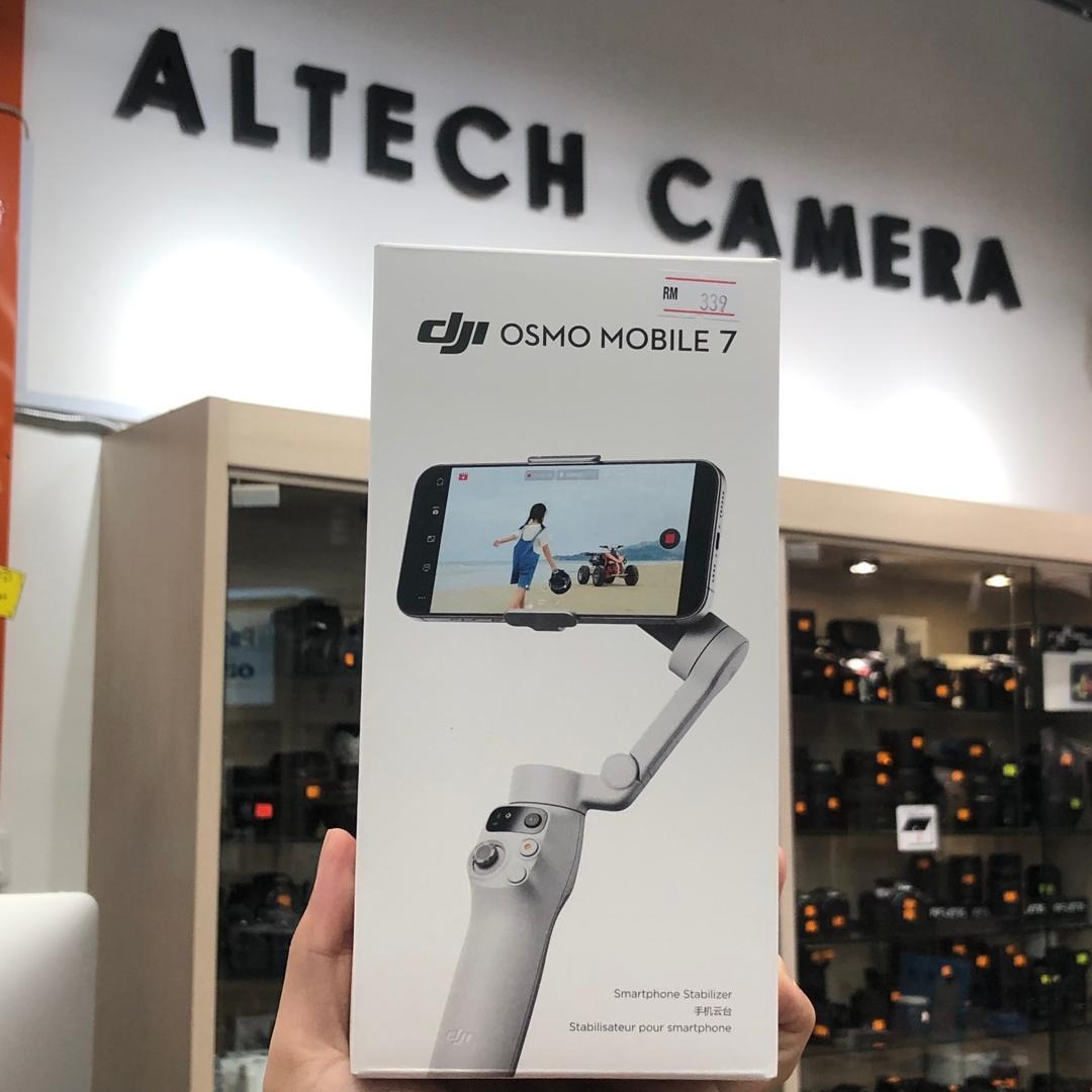(New - Ready Stock) DJI Osmo Mobile 7 Smartphone Gimbal OM7 OM 7 ...