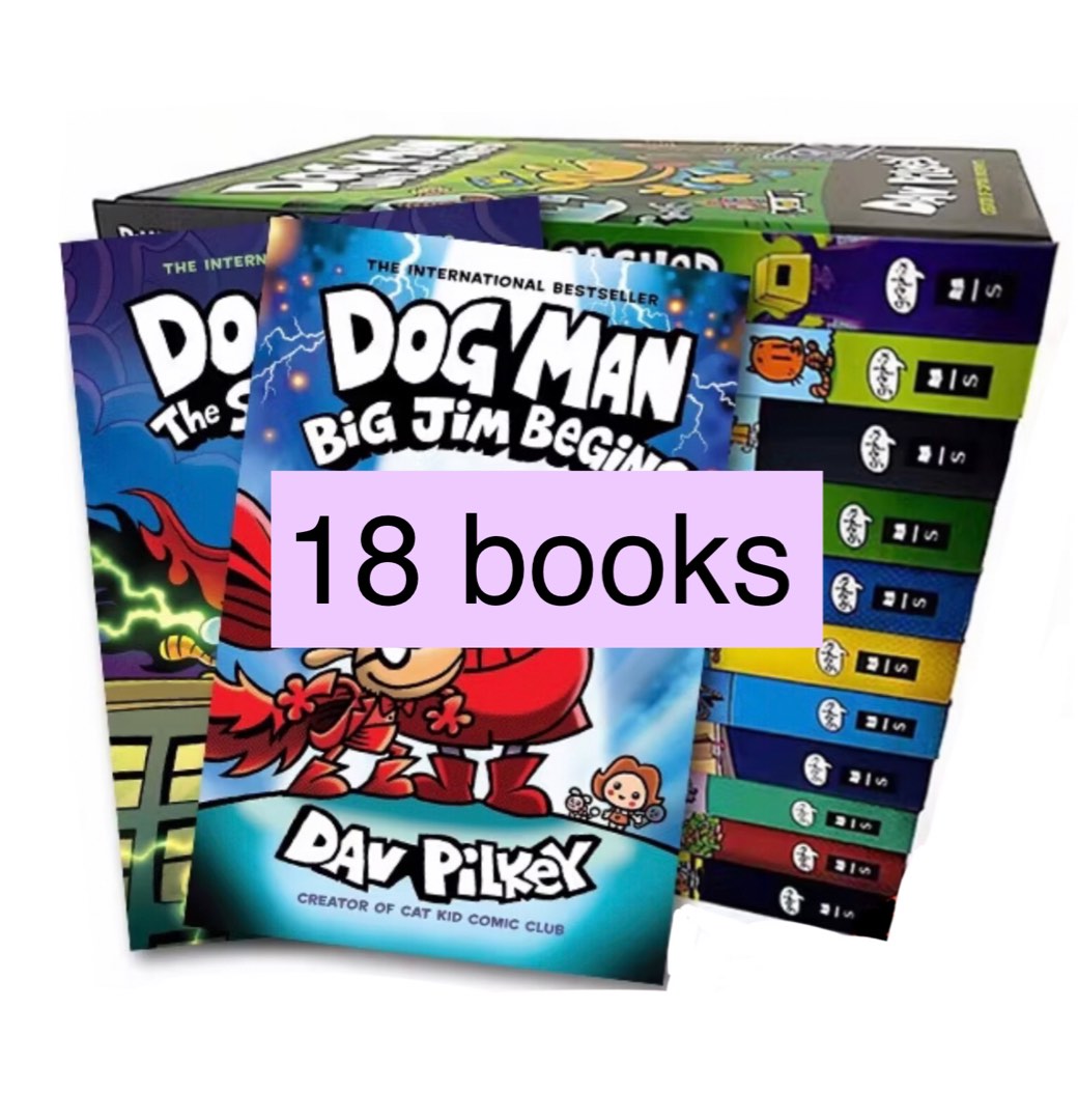Dogman 18 hardcover books set, Hobbies & Toys, Books & Magazines ...
