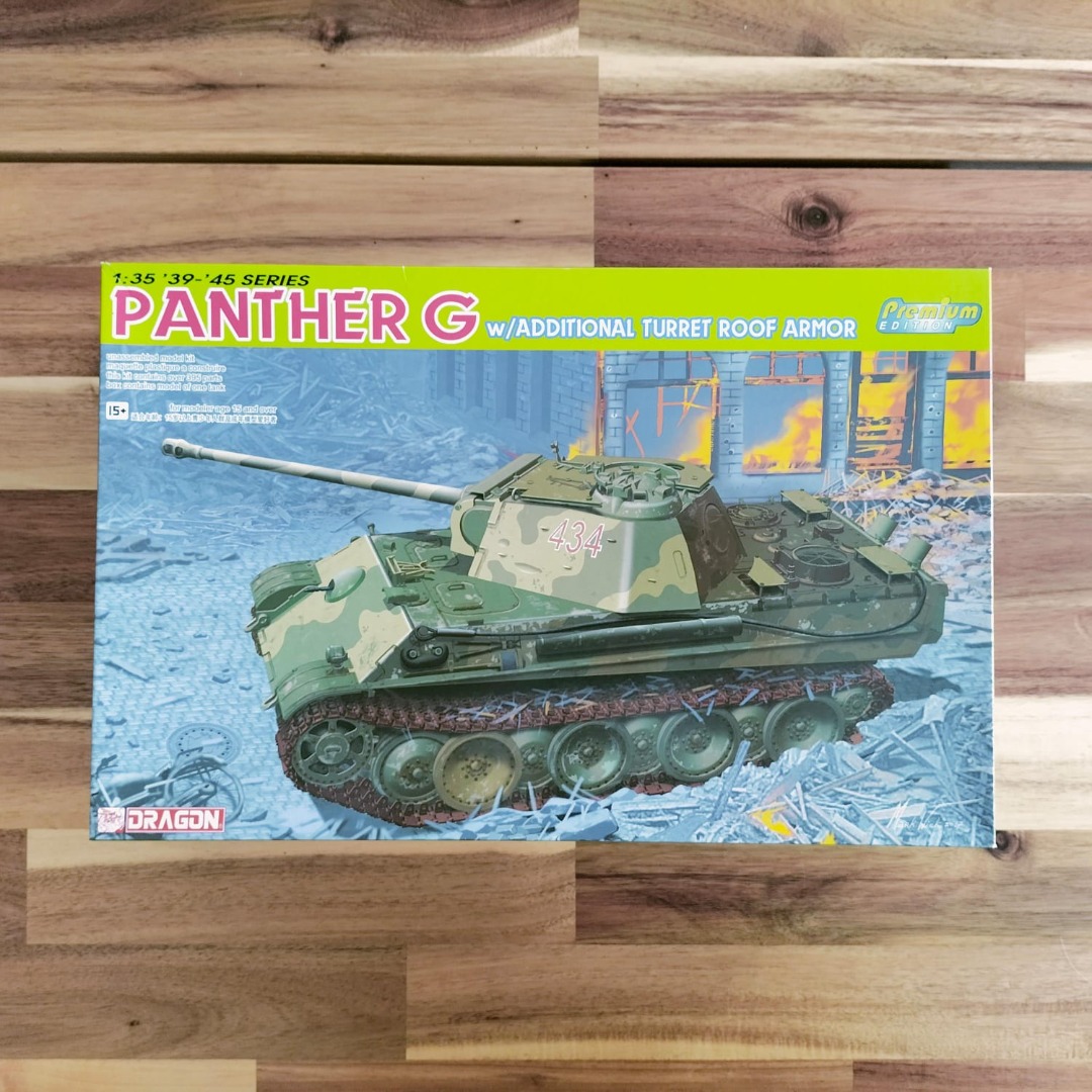 Dragon 6913 1/35 Panther G w/Additional Turret Roof Armor, Hobbies ...