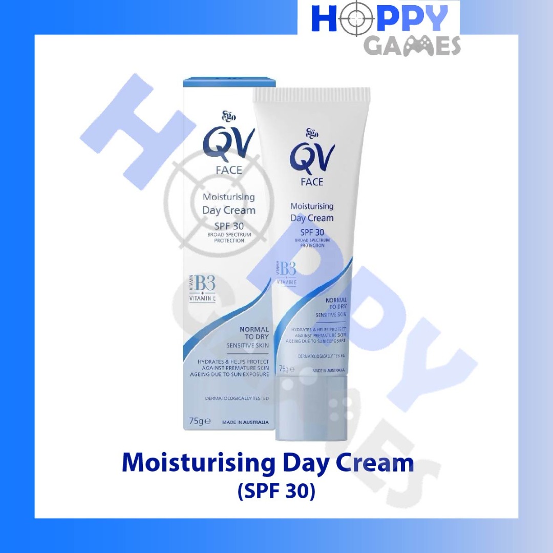 EGO QV Face Moisturising Day Cream SPF 30 75g | Moisturizing Day Cream ...