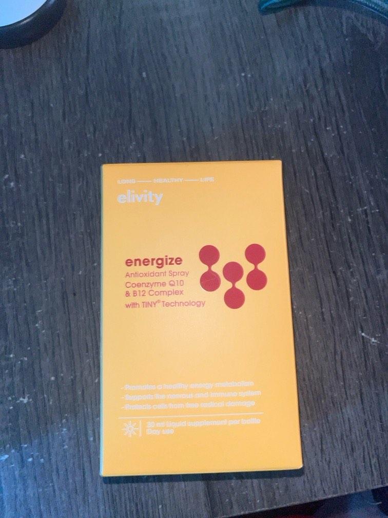 Elivity Energizer Antioxidant Spray, Health & Nutrition, Health ...